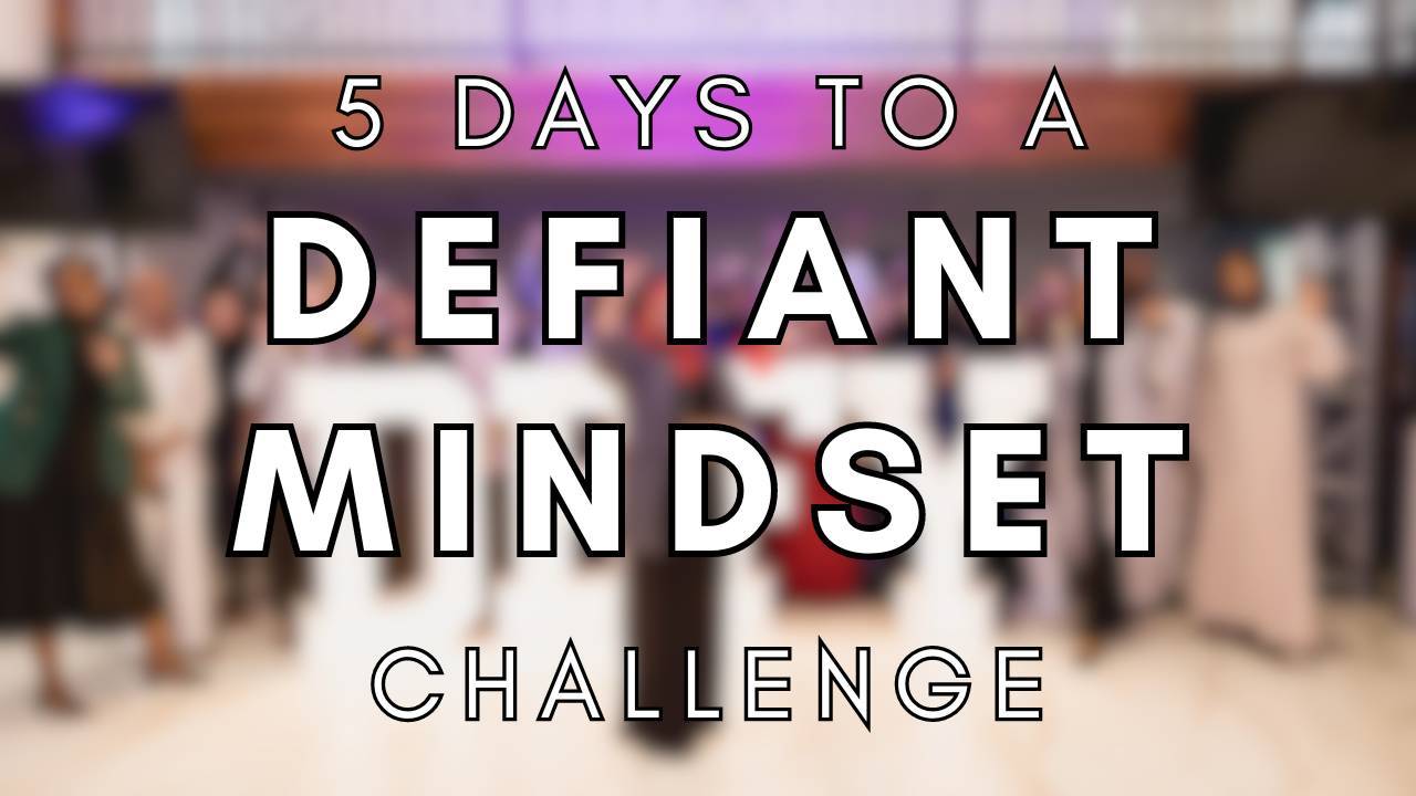 5 Days to a Defiant Mindset Challenge Landing Page