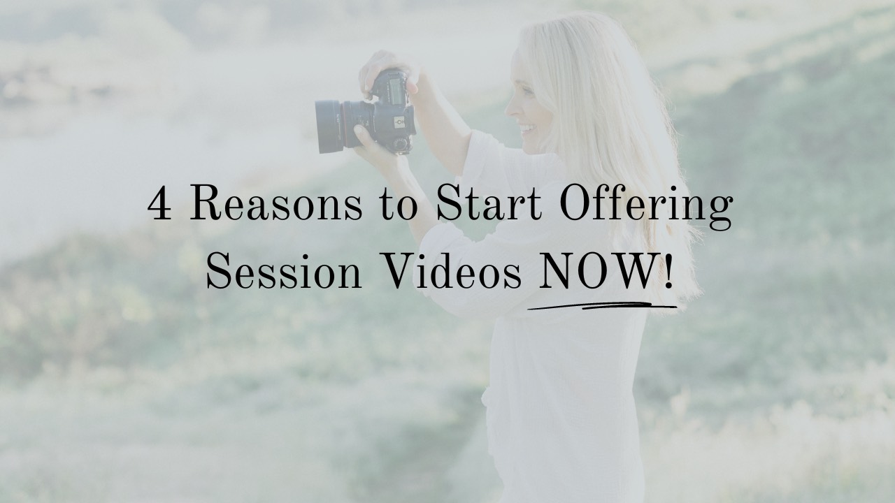 Four Reasons to Start Offering Session Videos Now!