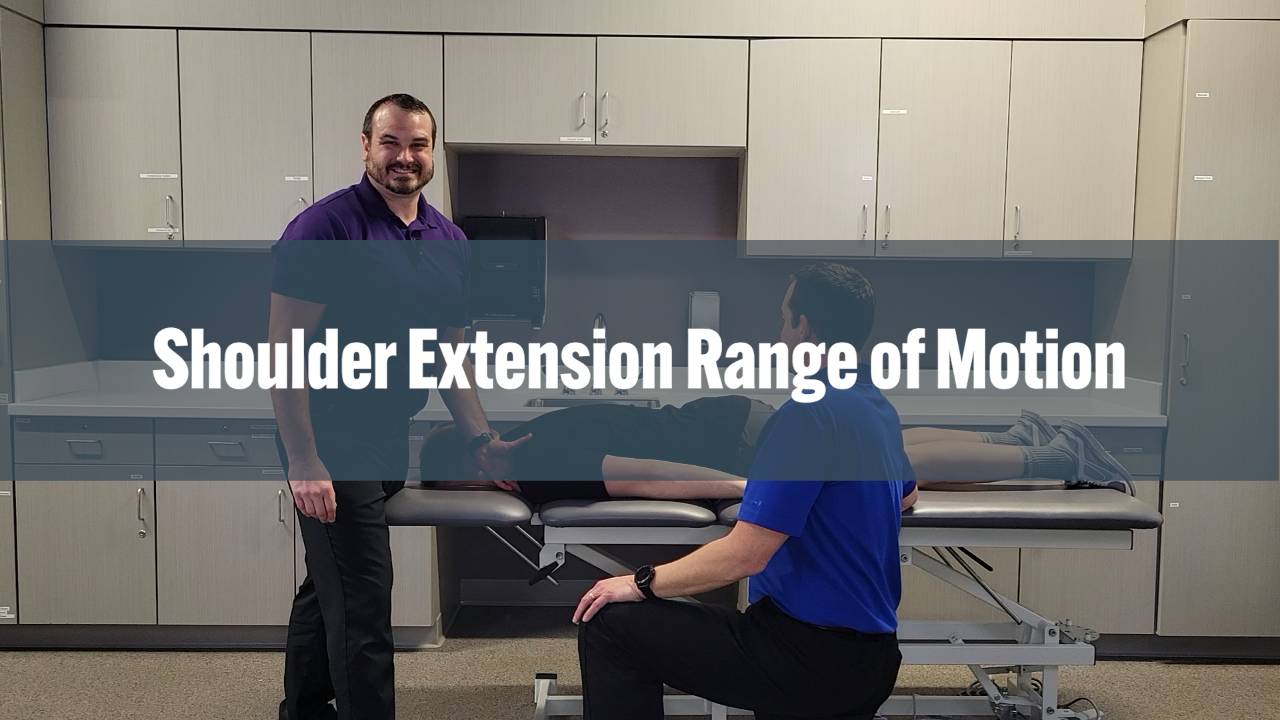 Shoulder Extension Range of Motion