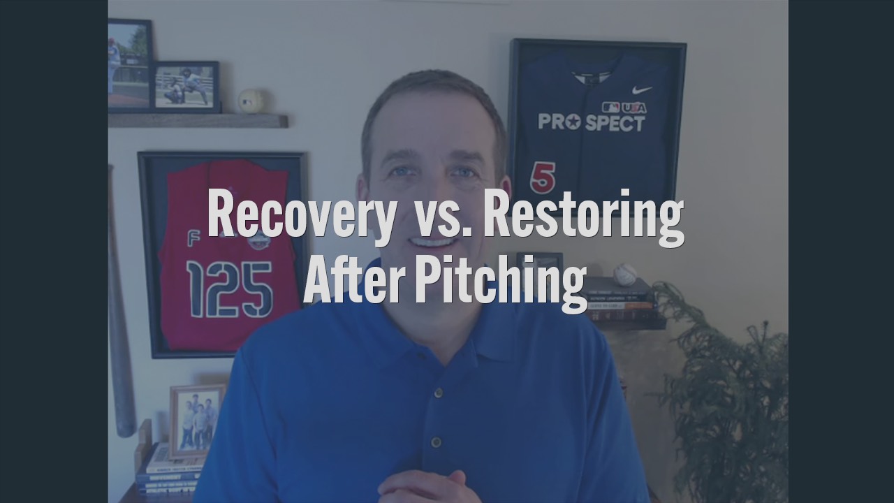 Recovery vs. Restoring After Pitching
