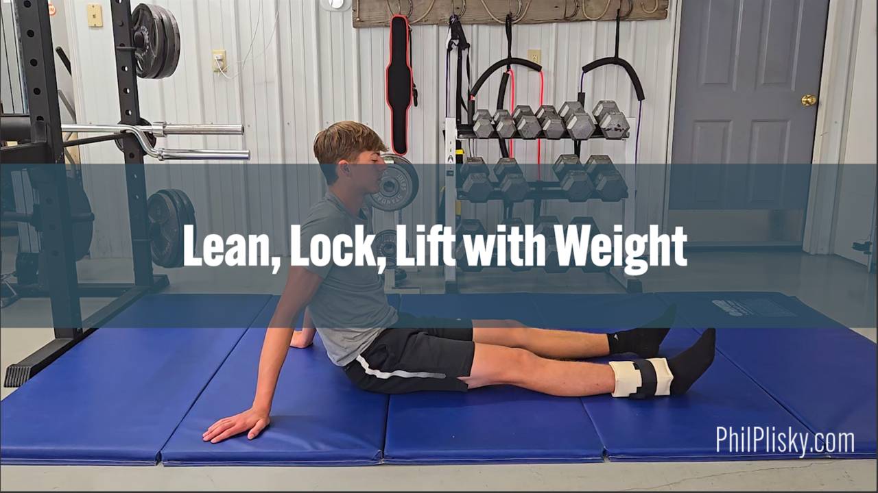 Lean, Lock, Lift with Weight