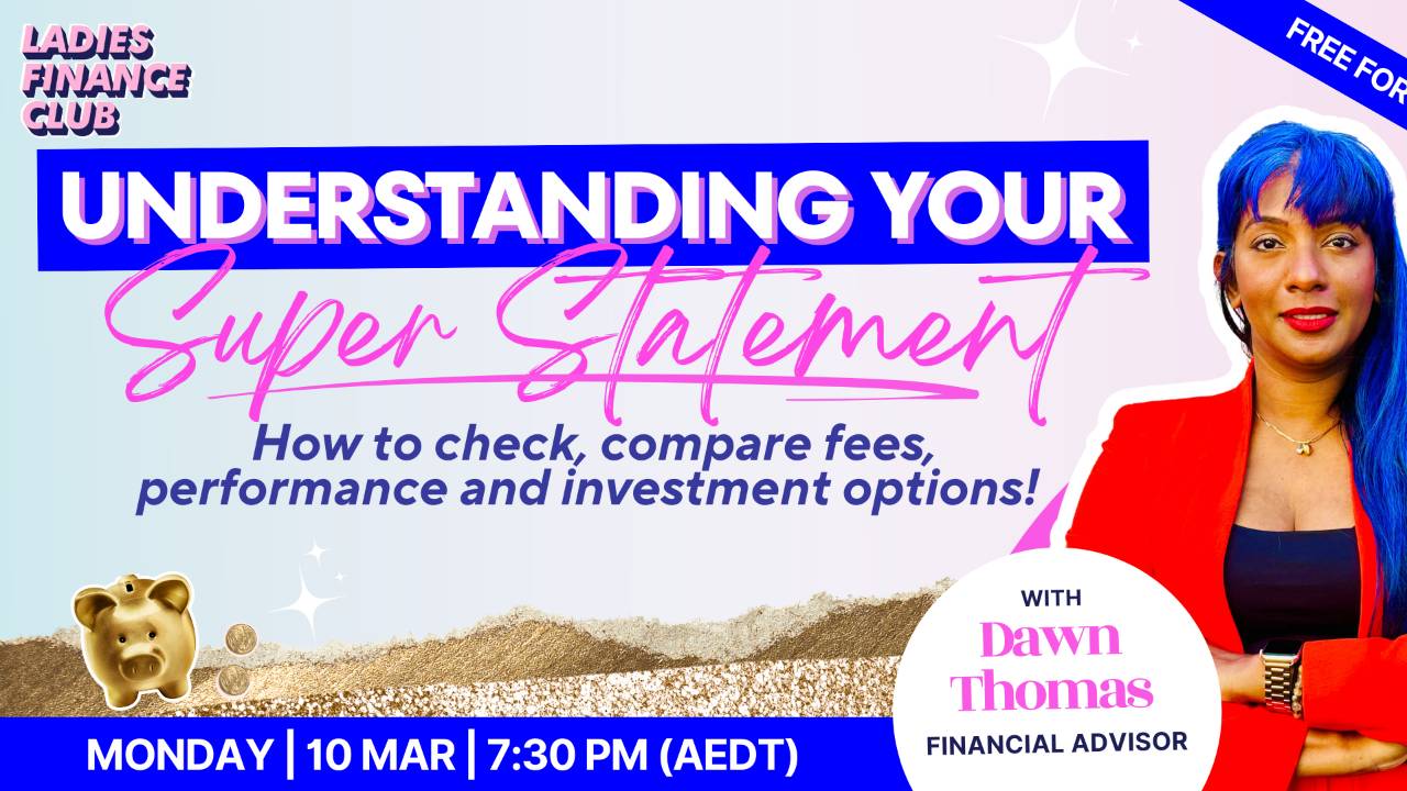Webinar 2025 | Understanding your Super Statement