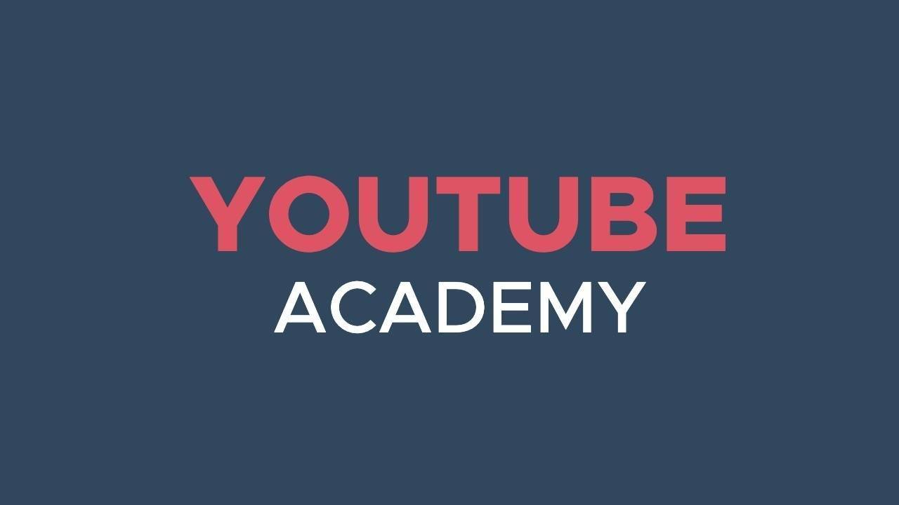 YouTube Academy with Adrian Salisbury