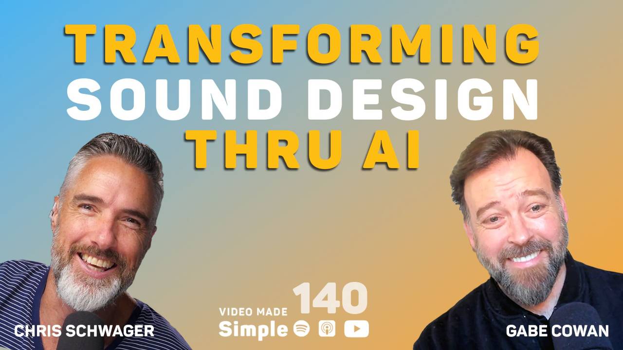 Transforming Soundscapes in Video Production thru AI w/ Gabriel Cowan