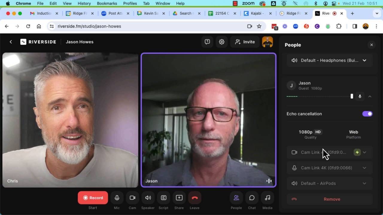 How to Record High-Quality HD Videos Using Riverside