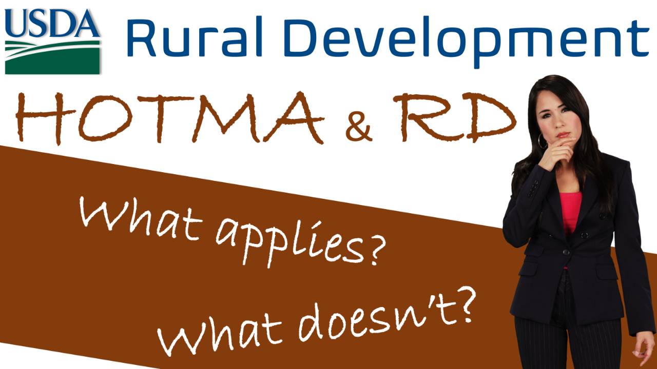 News | Rural Development Issues More HOTMA Guidance