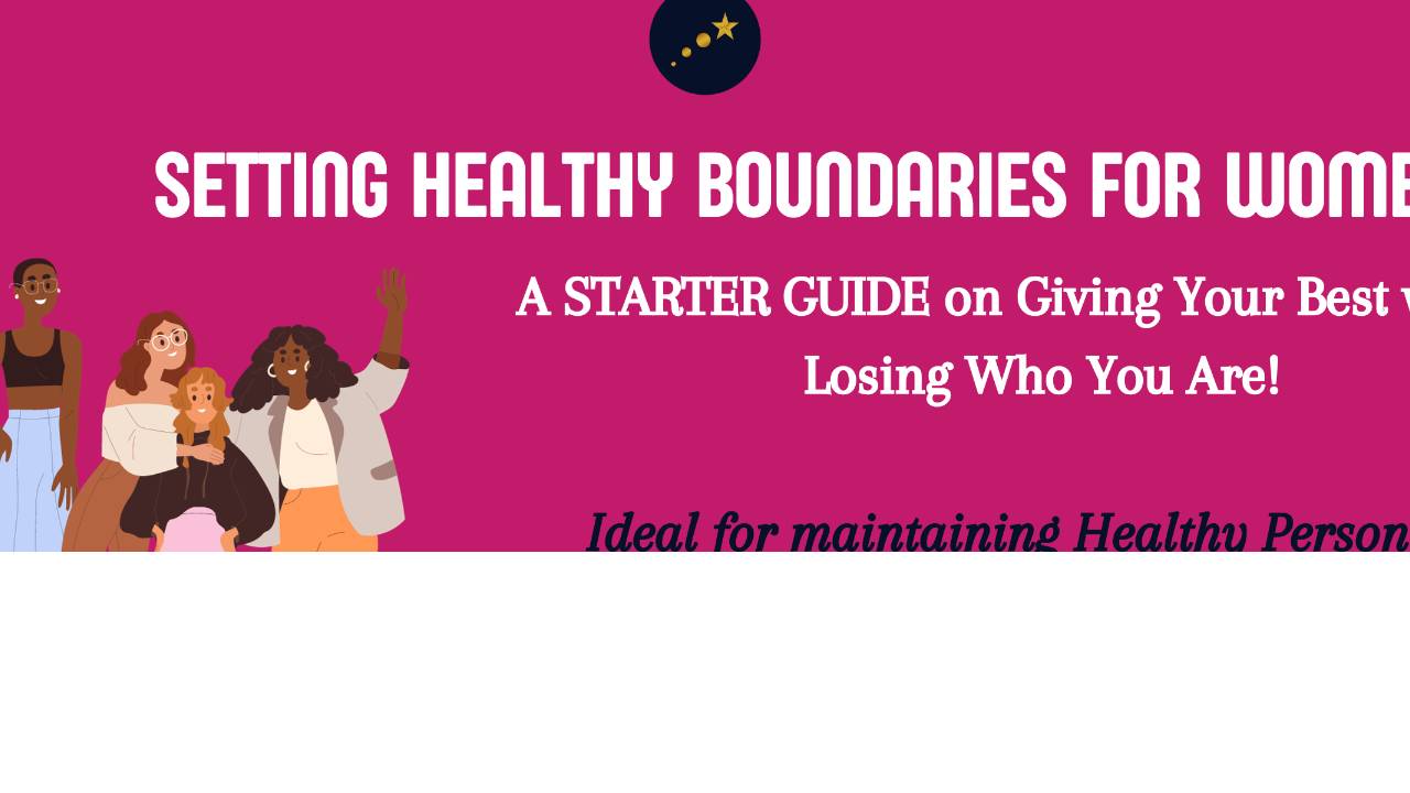 Setting healthy boundaries