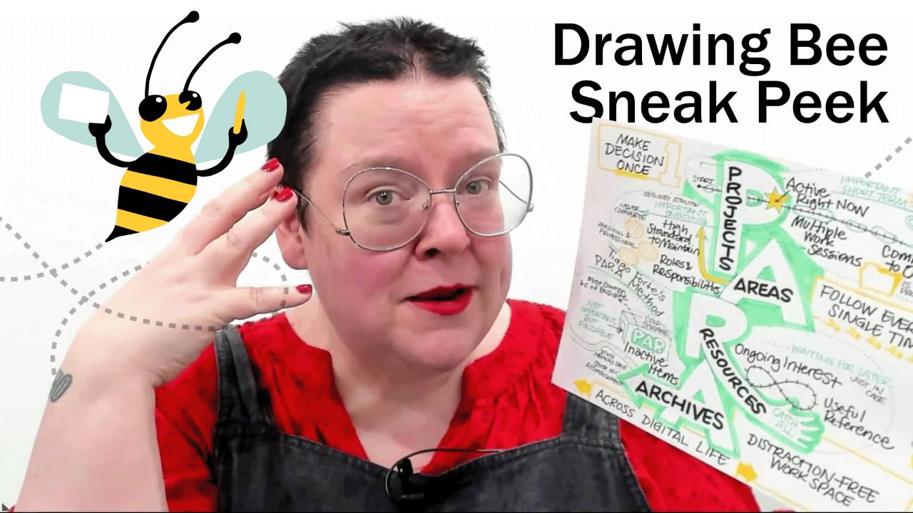 Tiago Forte S Para Method Visual Thinking By Brandy Agerbeck