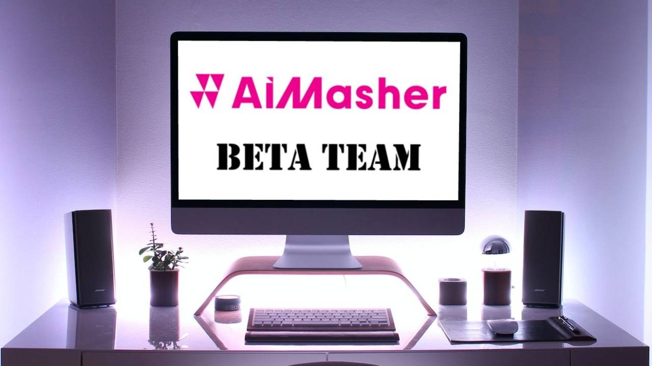 AIMasher Beta Team Offer