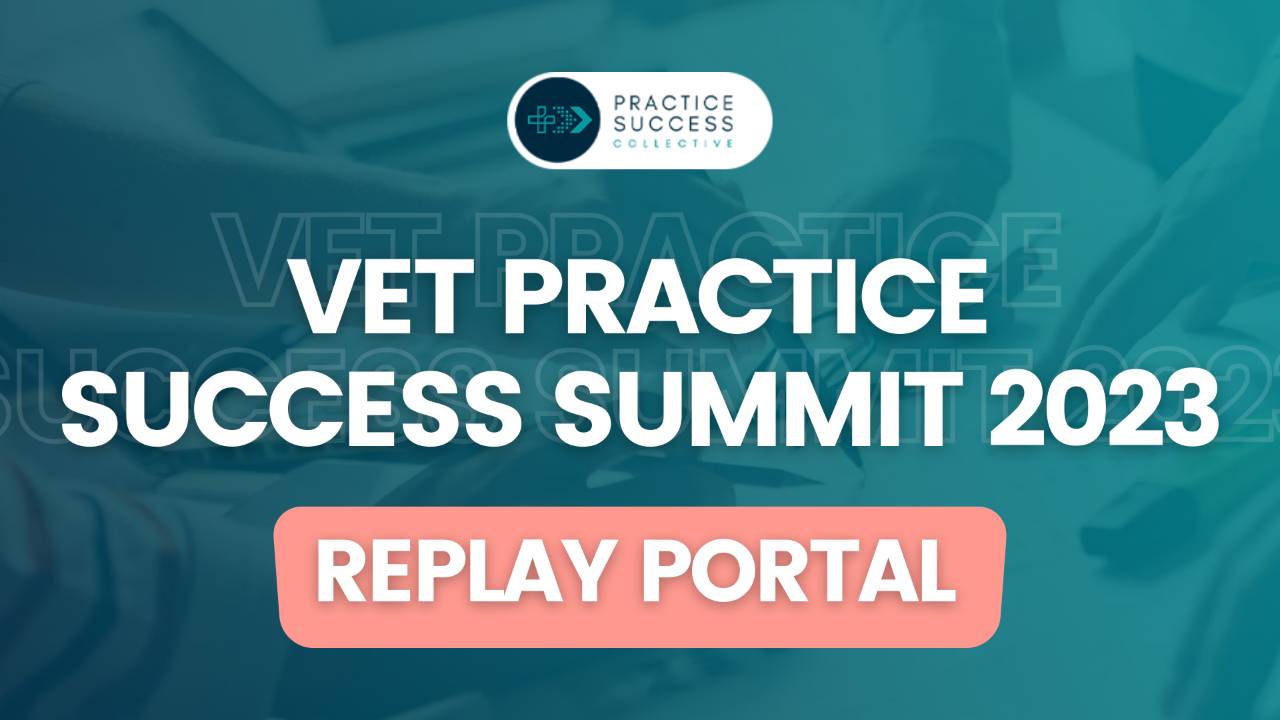 VET PRACTICE SUCCESS SUMMIT 2023 REPLAY PORTAL - CHECKOUT PAGE