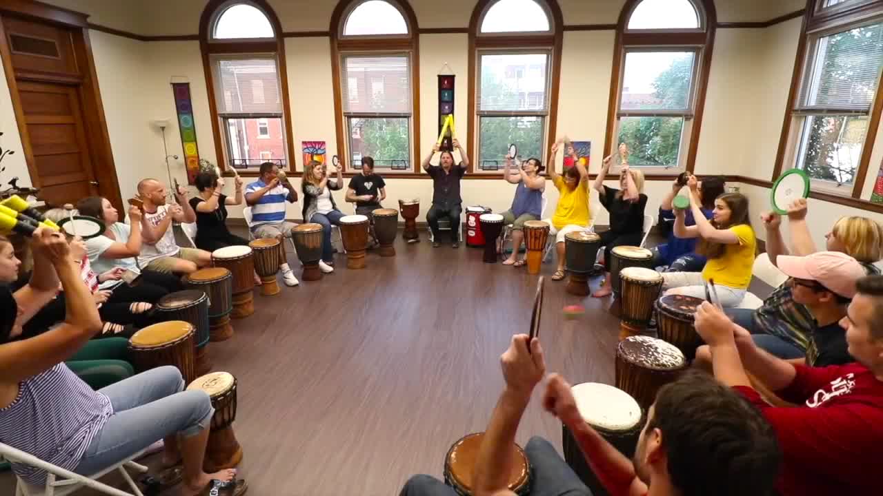 Therapeutic Drum Circle Facilitation Training with Jim Donovan M.Ed.