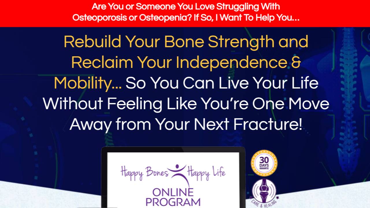 Happy Bones Happy Life 2.0!