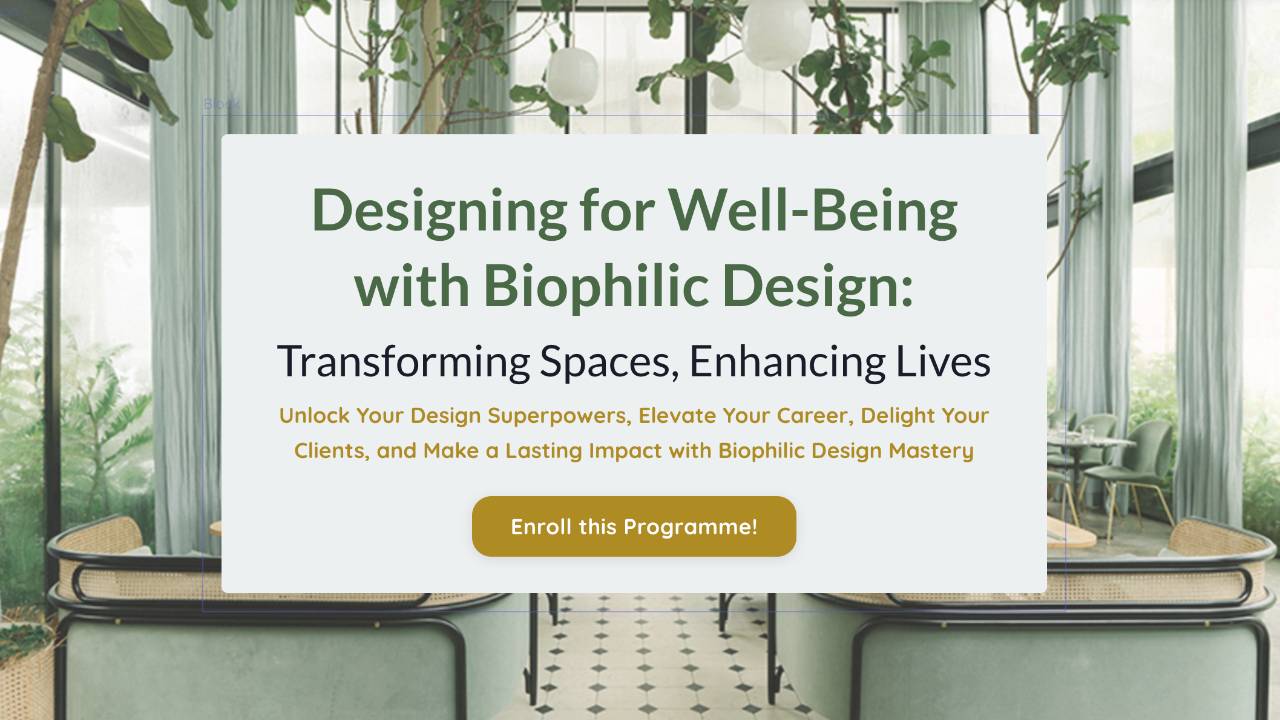 Designing for Well-Being: Transforming Spaces, Enhancing Lives