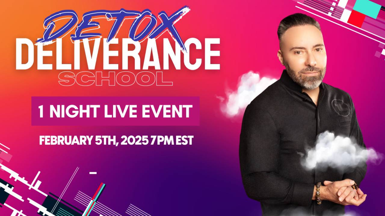 Join DETOX LIVE | LIVE CLASS with Apostle Ryan