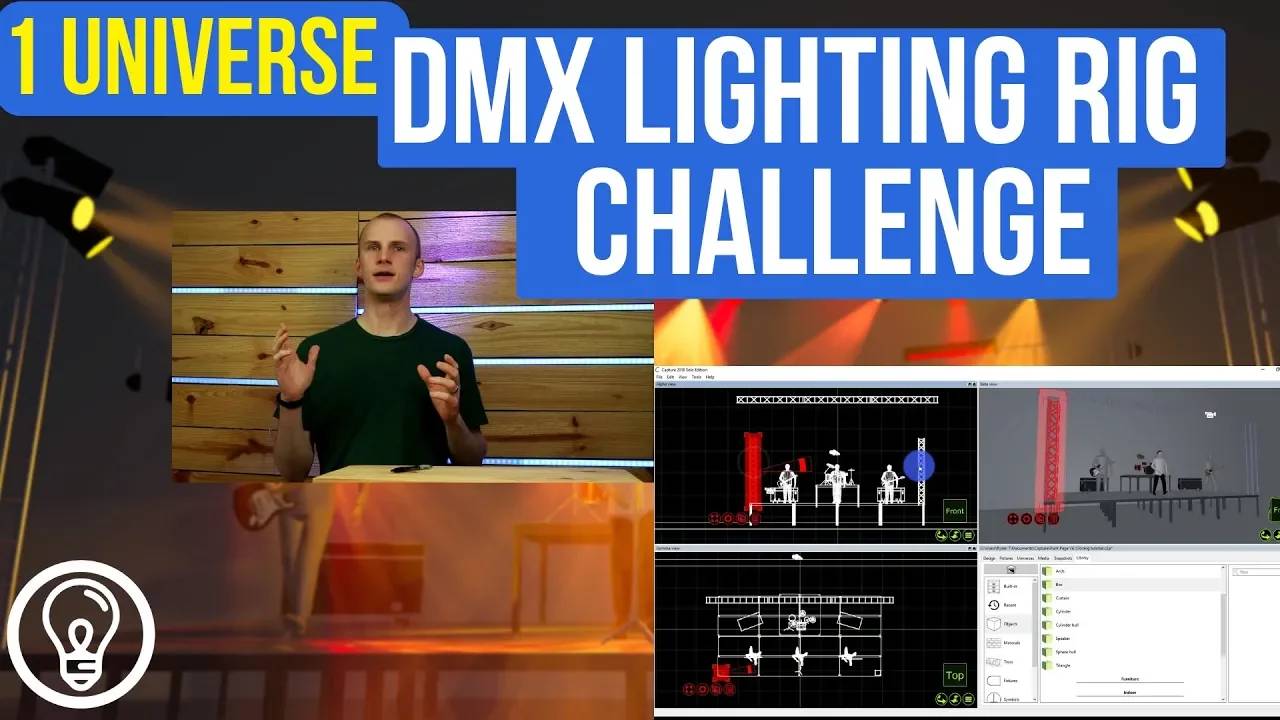 Can You Make a Great Lighting Rig with 1 DMX Universe?