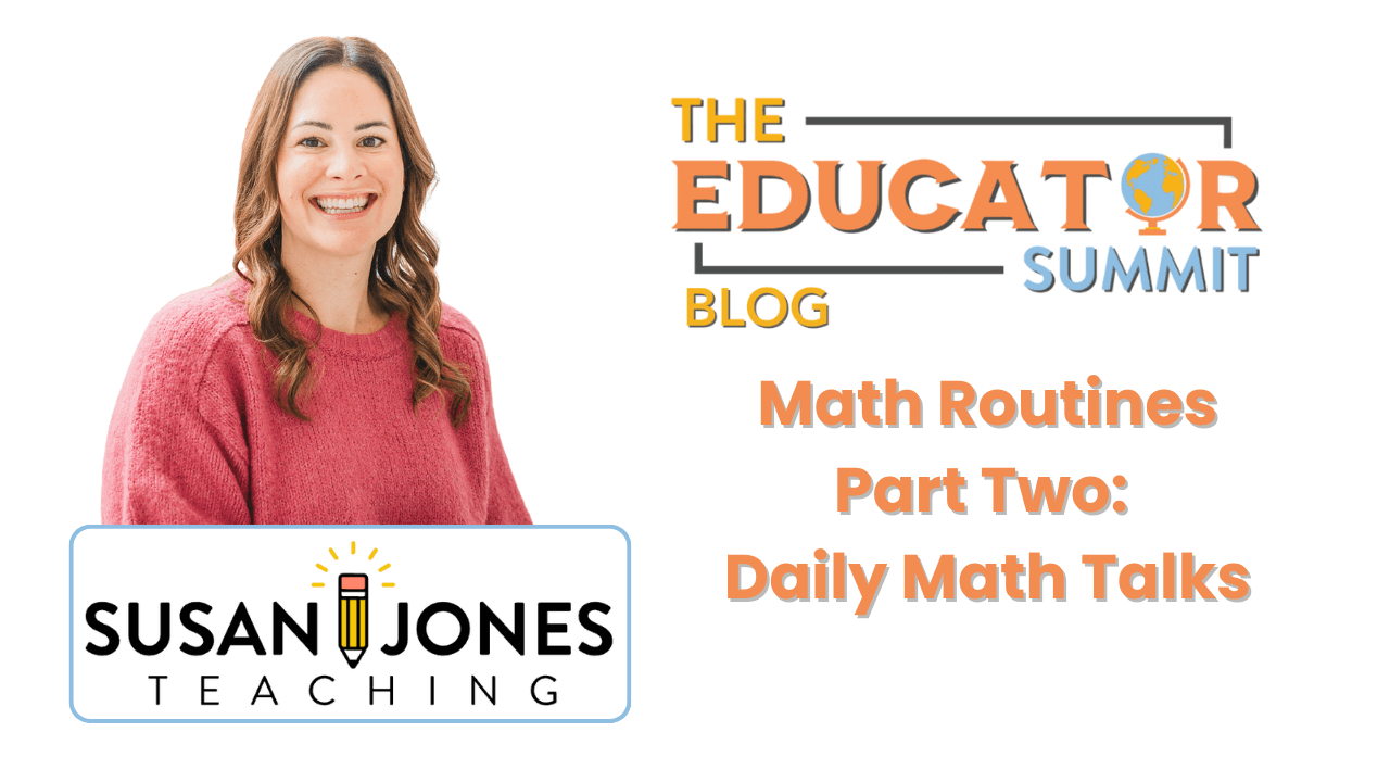 Math Routines: Daily Math Talks by Susan Jones