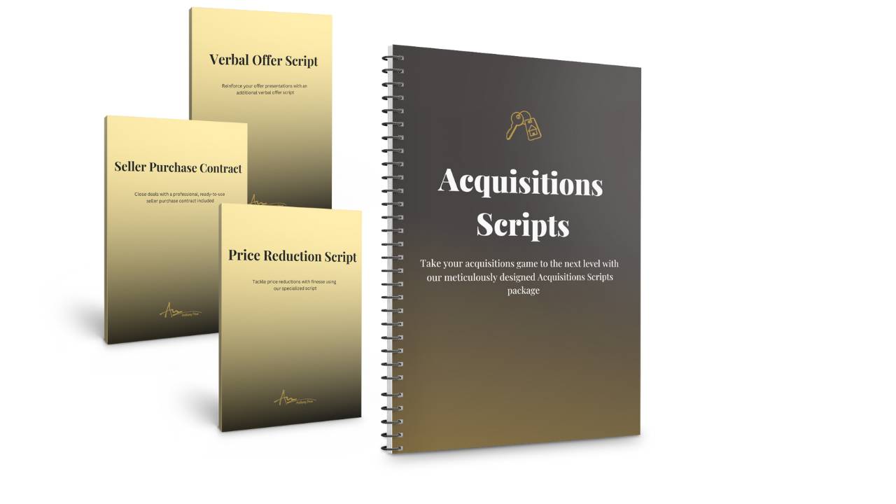 Acquisition Scripts Wholesaling Houses Mastery