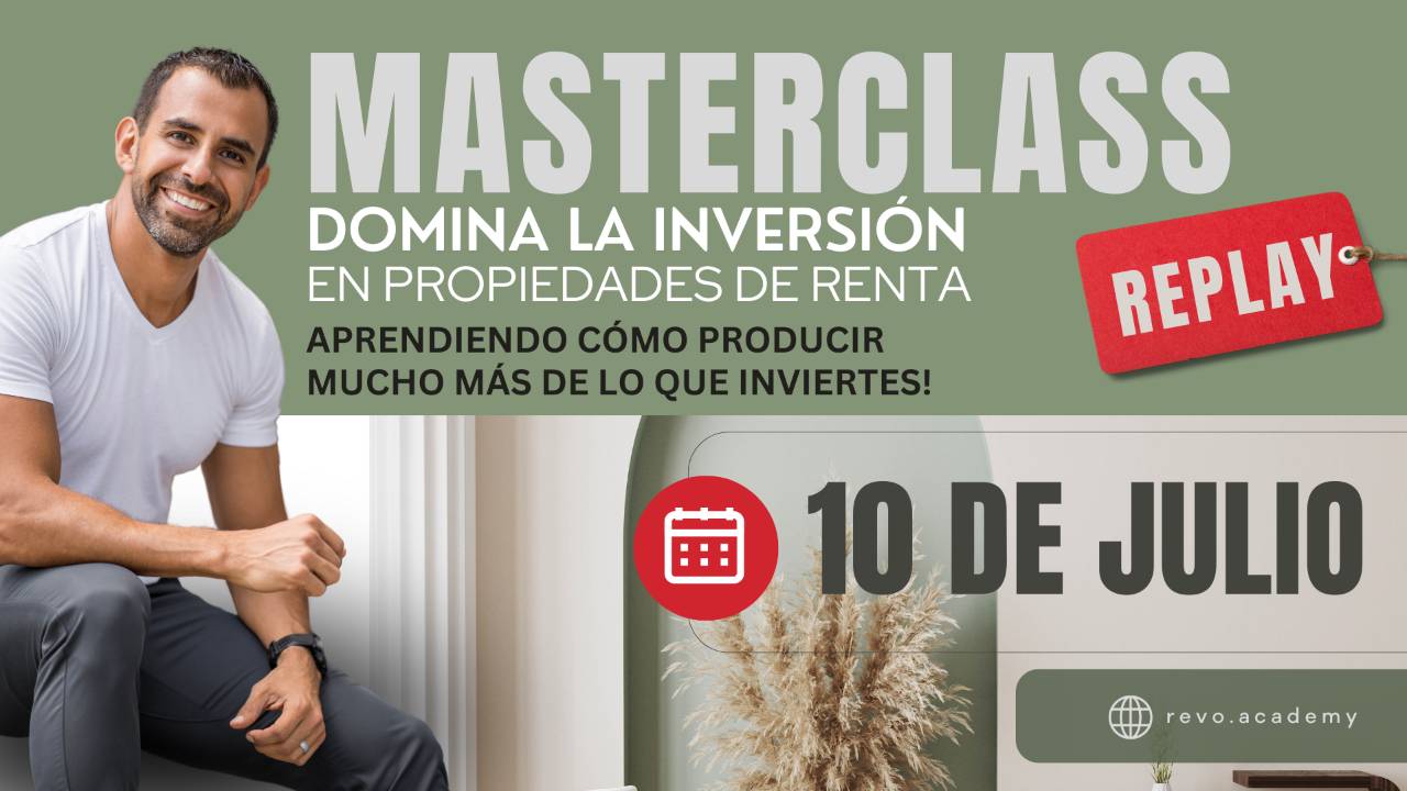 REPLAY - MASTERCLASS DOMINA LA INVERSION - 1O DE JULIO