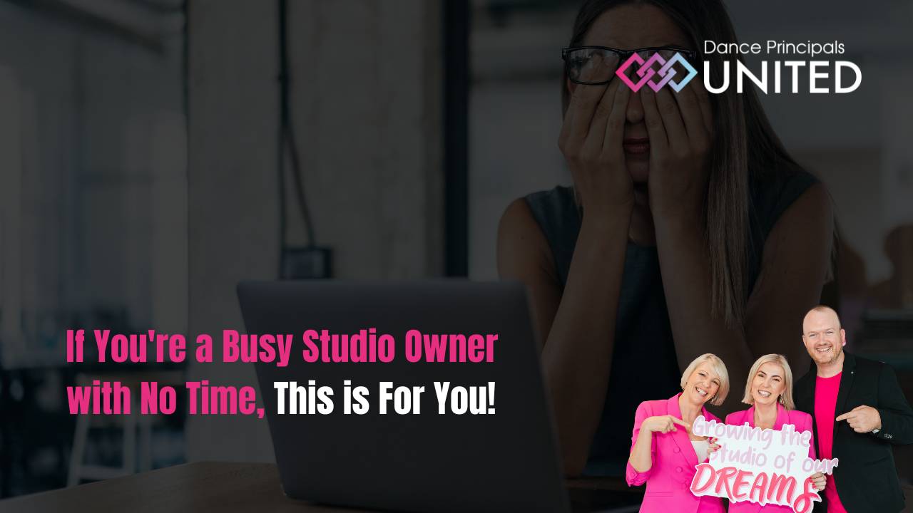 If You're a Busy Studio Owner with No Time, This is For You!