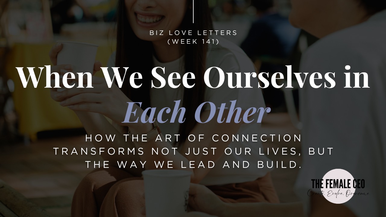 When We See Ourselves In Each Other