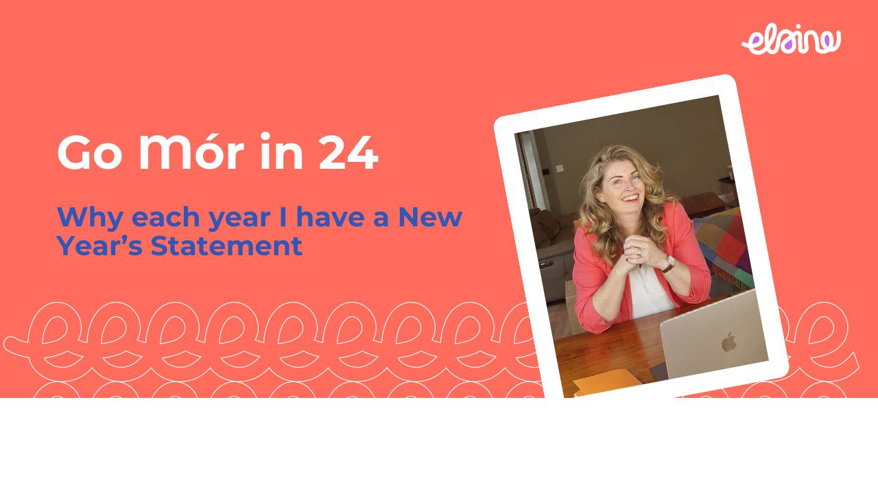 How to Create a New Year's Statement to crush your goals