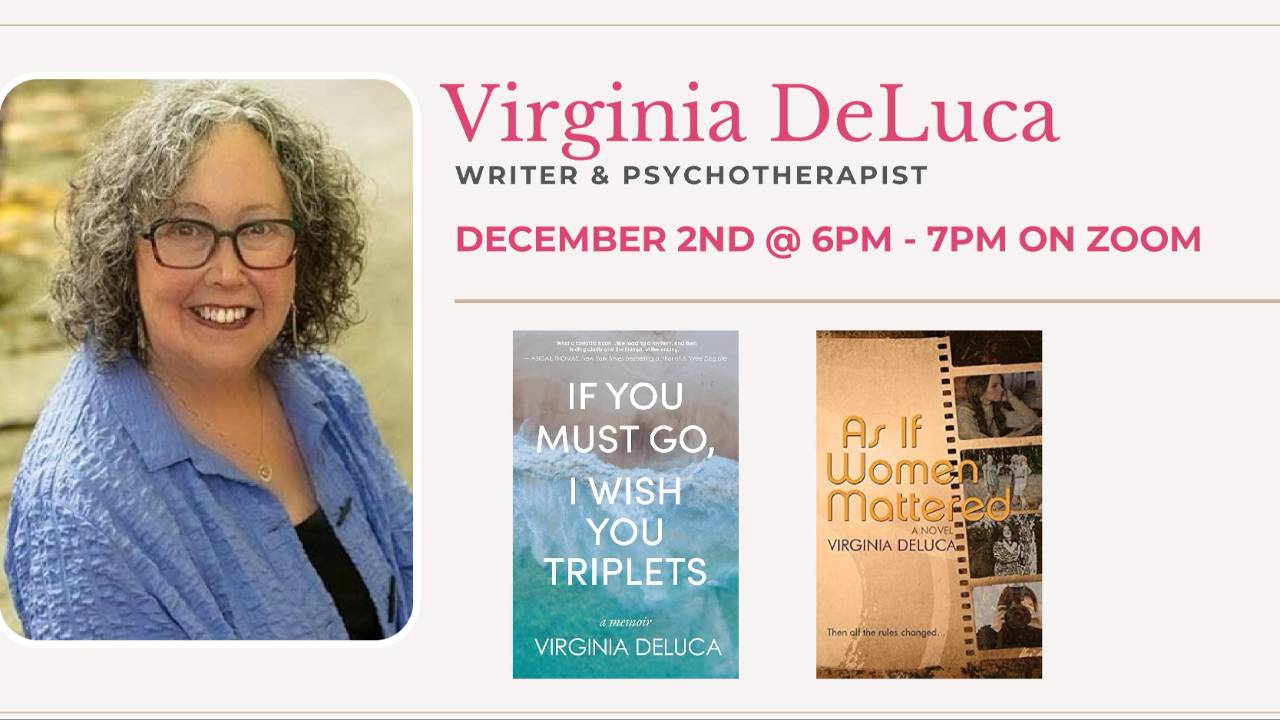 EmpowHer Author Speaker Series 2025_Virginia DeLuca