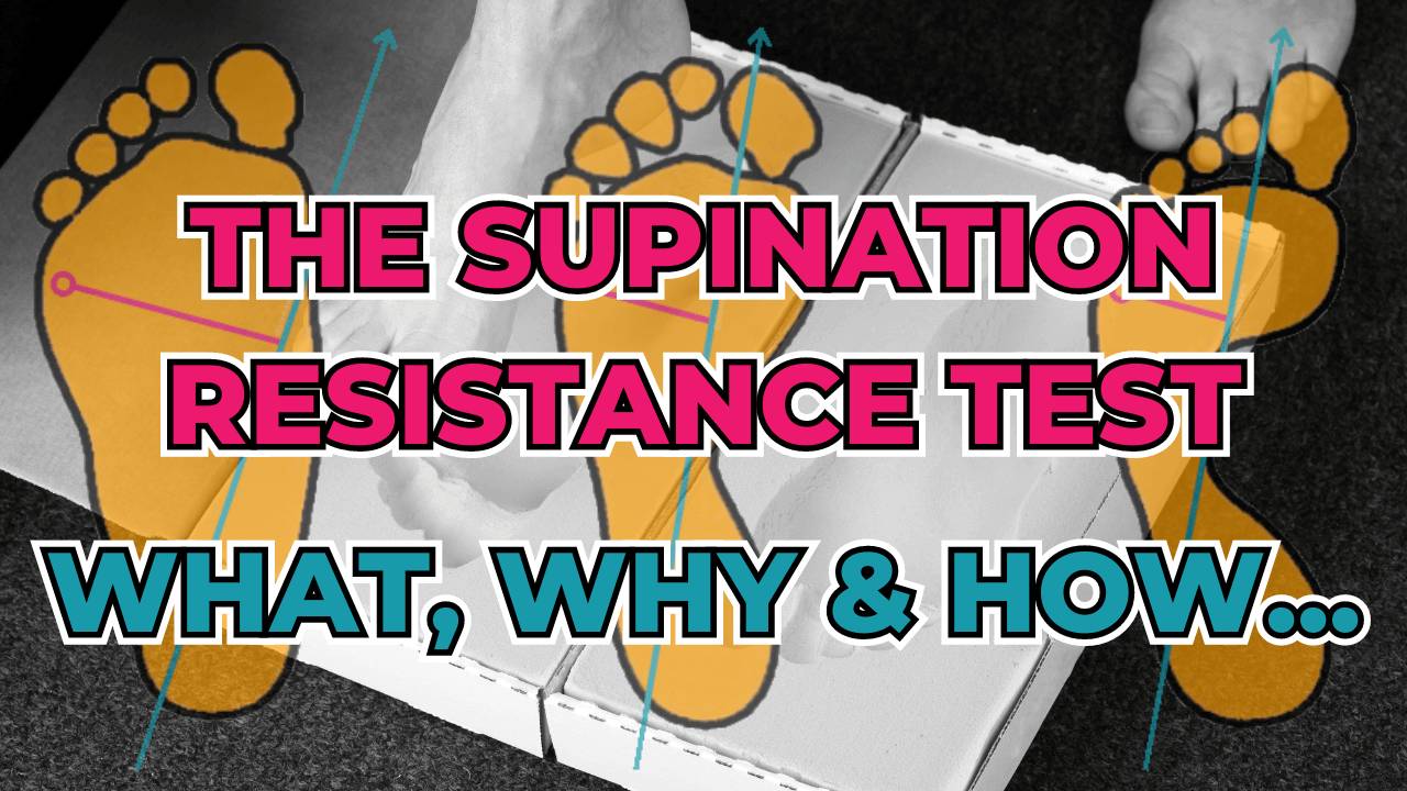 The Supination Resistance Test