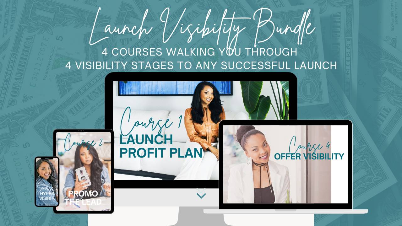 Launch Visibility Bundle with Dr. Tracy Timberlake Business Coach