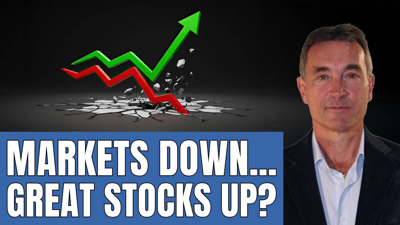 Market Heading Down, But Great Stocks are Turning