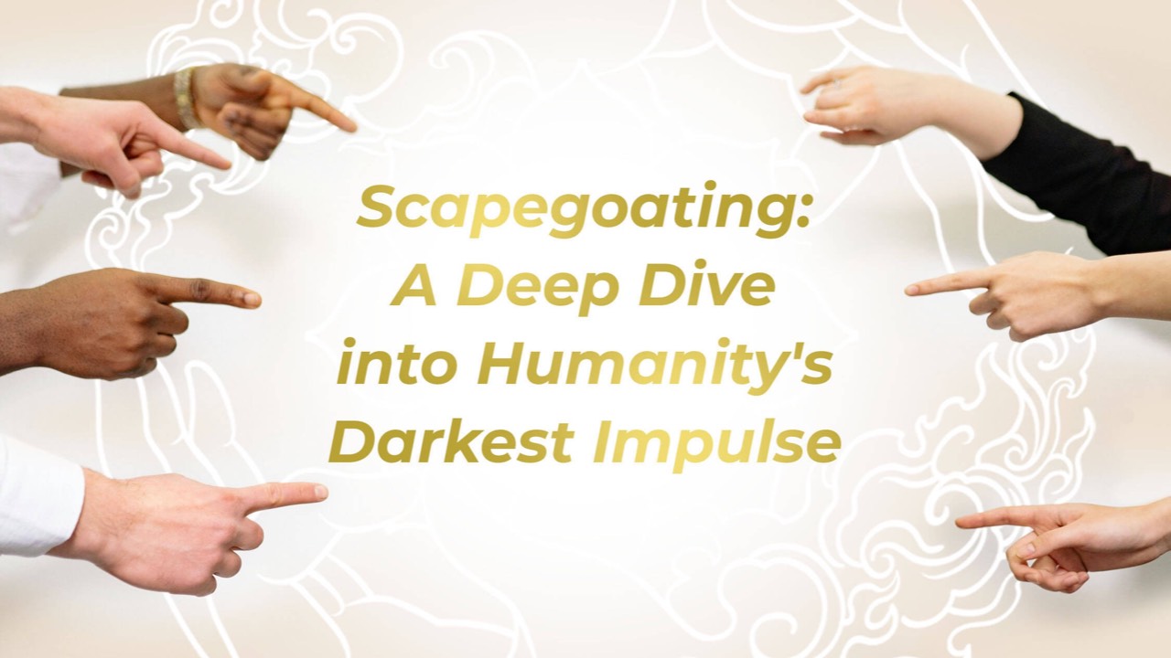 Scapegoating: A Deep Dive into Humanity's Darkest Impulse