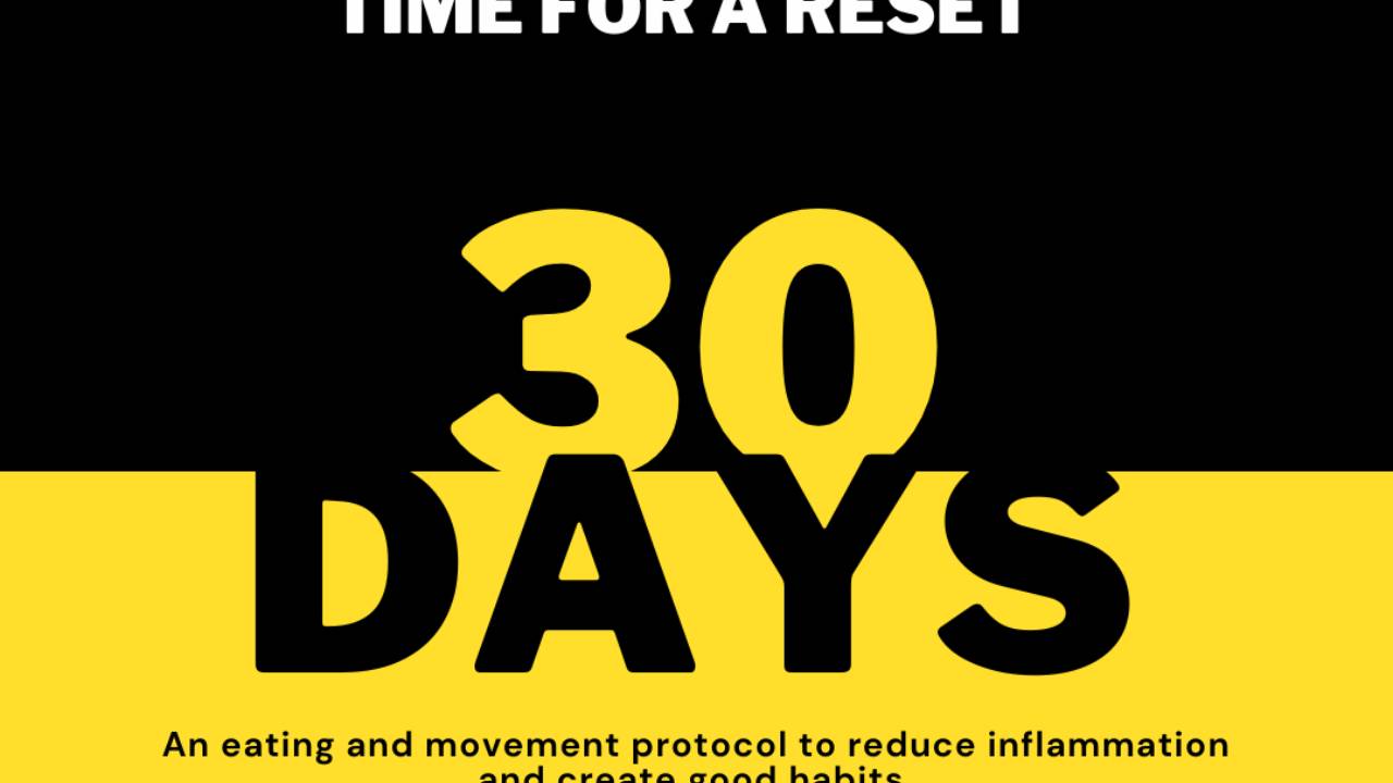 30 Day Reset Protocol