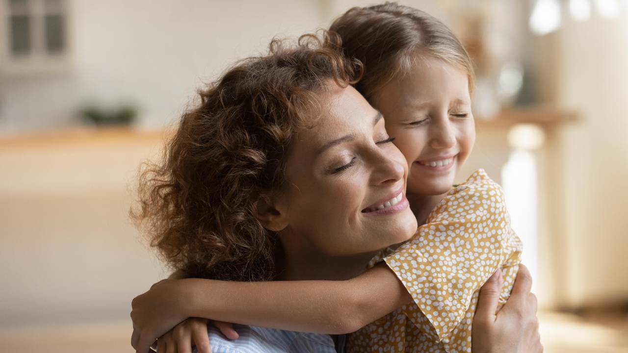 How Hugs Help Stressed Kids