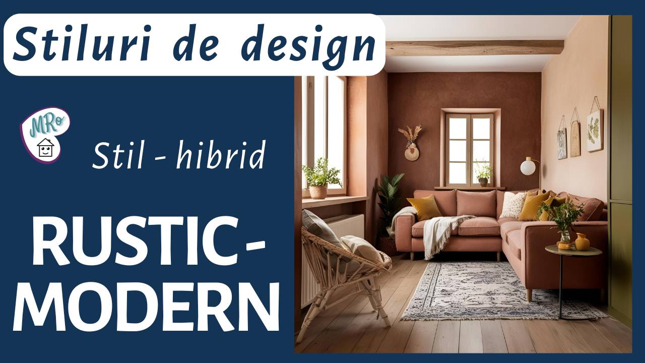 Stil RUSTIC - Înspre CASĂ TĂRĂNEASCĂ sau CONAC BOIERESC
