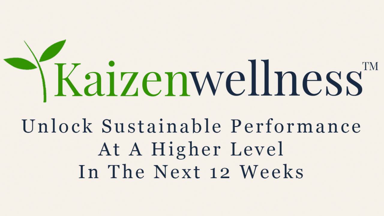 The Kaizen Wellness Method