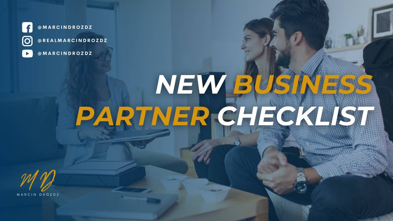 New Business Partner Checklist