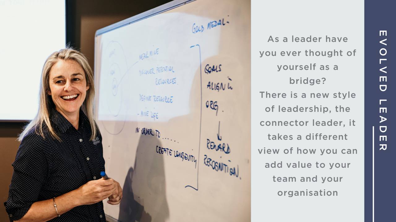 Evolved Leader leading through connecting the dots