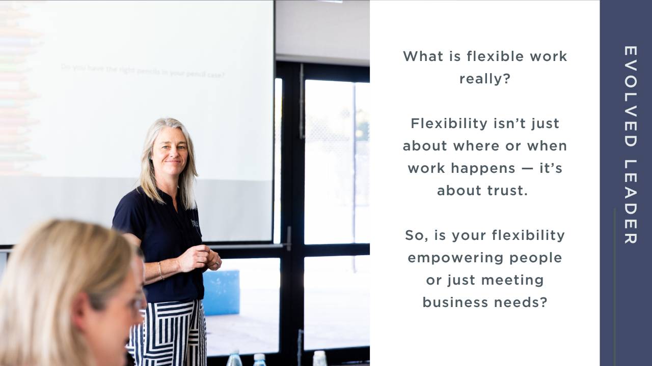 Evolved Leader: Flexibility on Whose Terms?