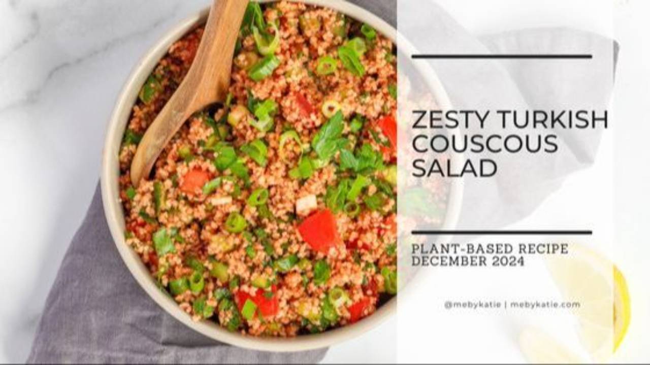 Zesty Turkish Couscous Salad