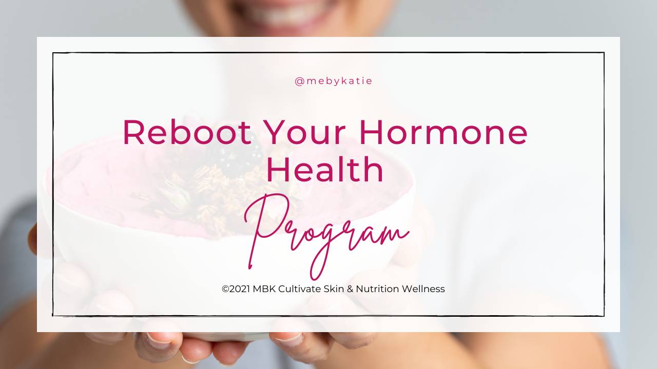 Reboot Your Hormone Health Program - Student Welcome Page
