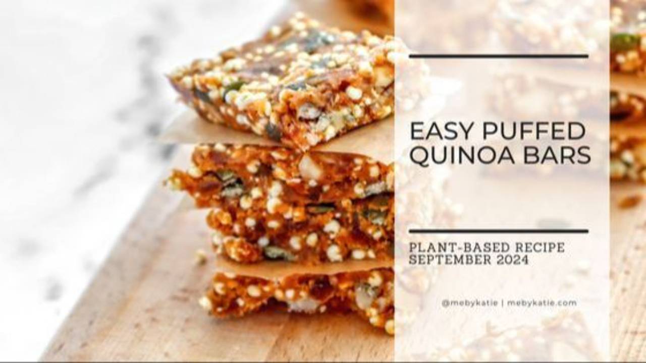 Easy Puffed Quinoa Bars