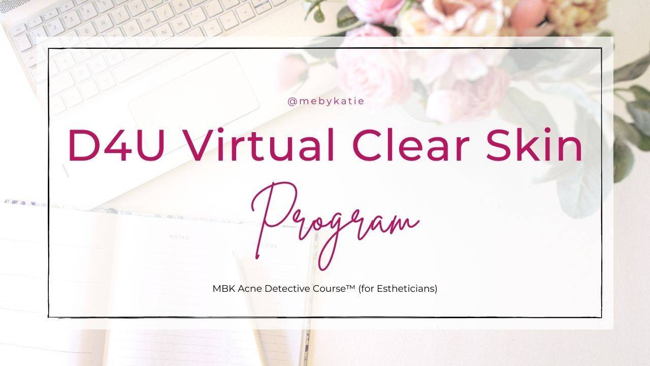 Done For You Virtual Clear Skin Program