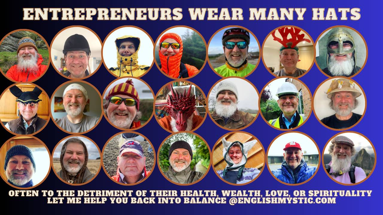 Us Entrepreneurs wear many Hats!