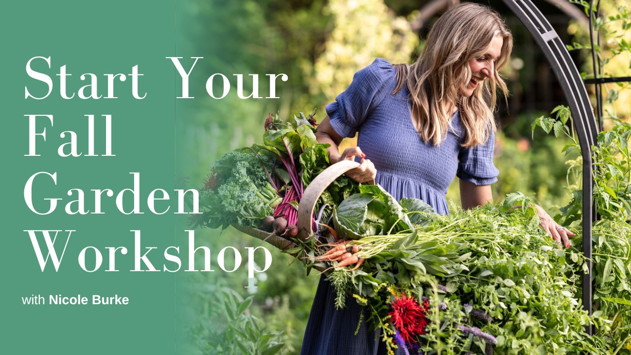 Watch The Start Your Fall Garden Workshop