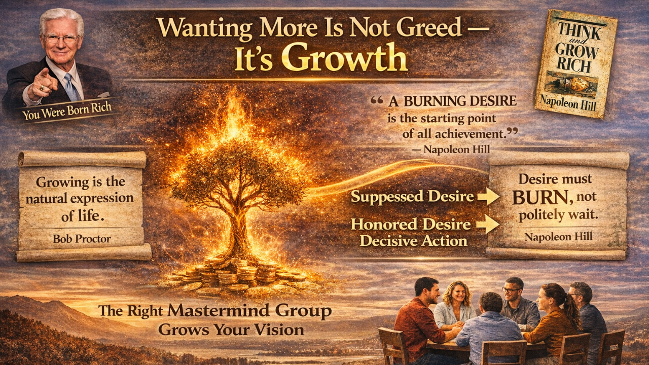 Why Wanting More Is Not Greed & How Suppressed Desire Keeps You Stuck