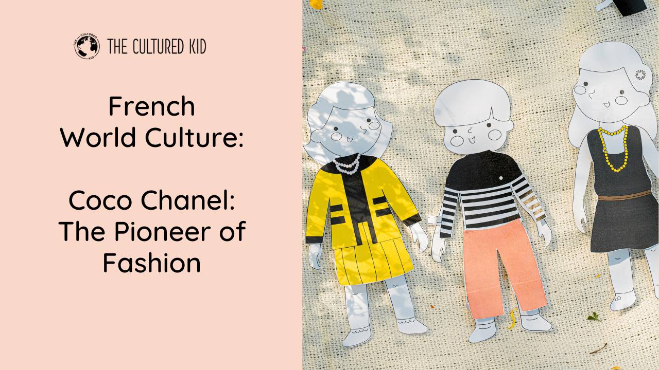 Free Printable - French Culture for Kids: Coco Chanel Fashion