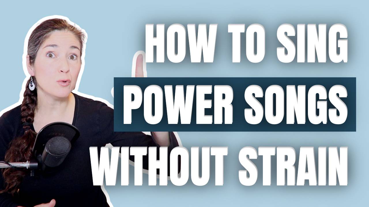 How To Sing Power Songs Without Strain