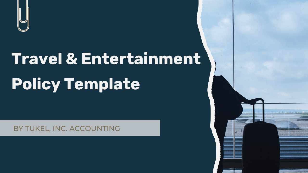 Travel and Entertainment (T&E) Policy Template