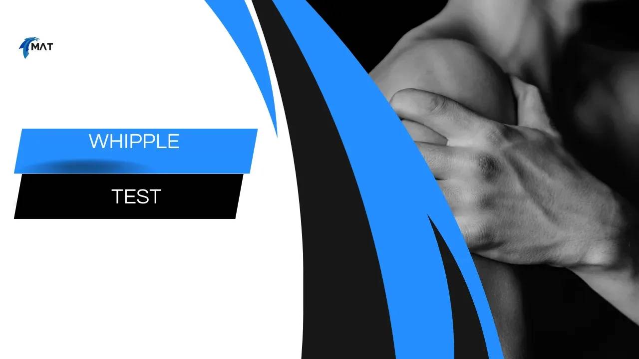 Shoulder Orthopaedic Test: Whipple Test