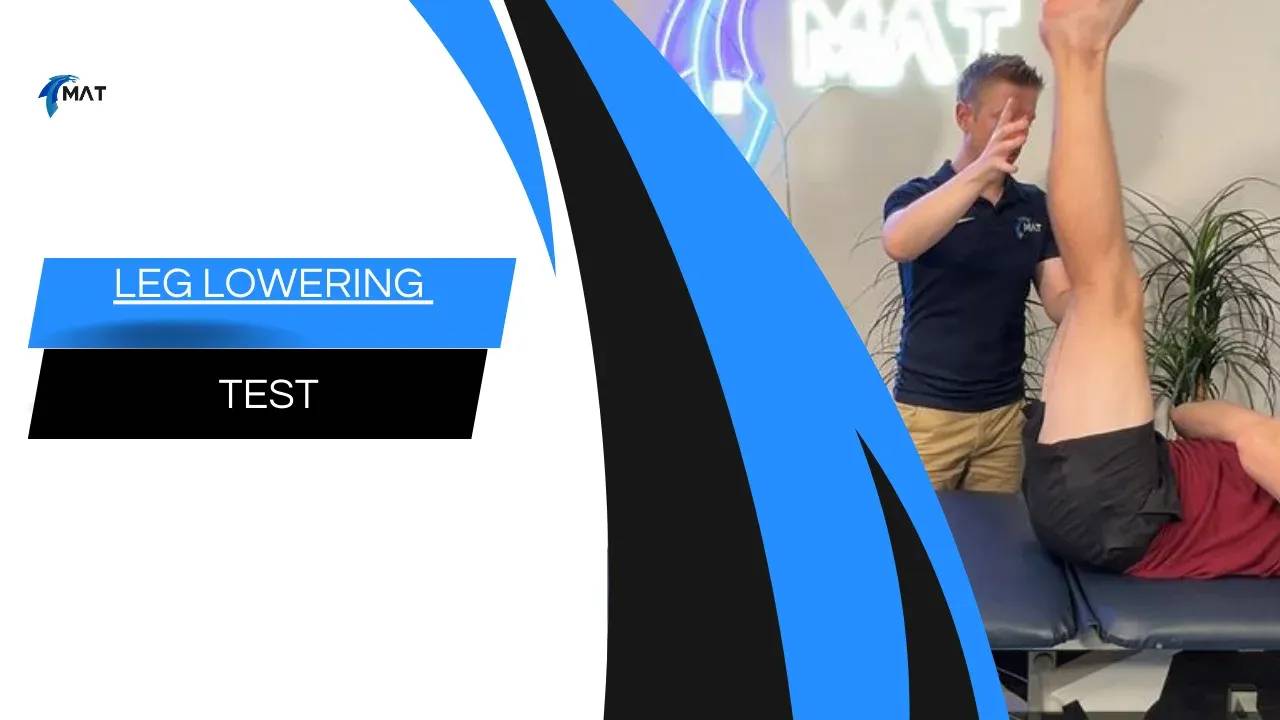 Hip Orthopaedic Test: Hip Leg Lowering Test