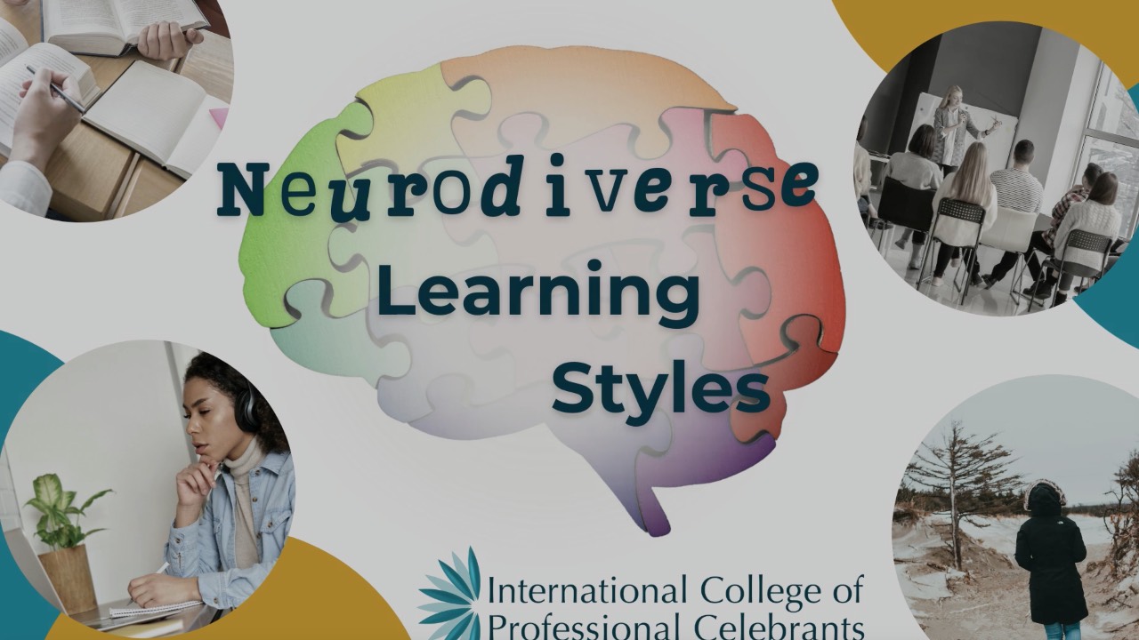 How We Accommodate Neuro Diverse Learning Styles in Celebrancy Training